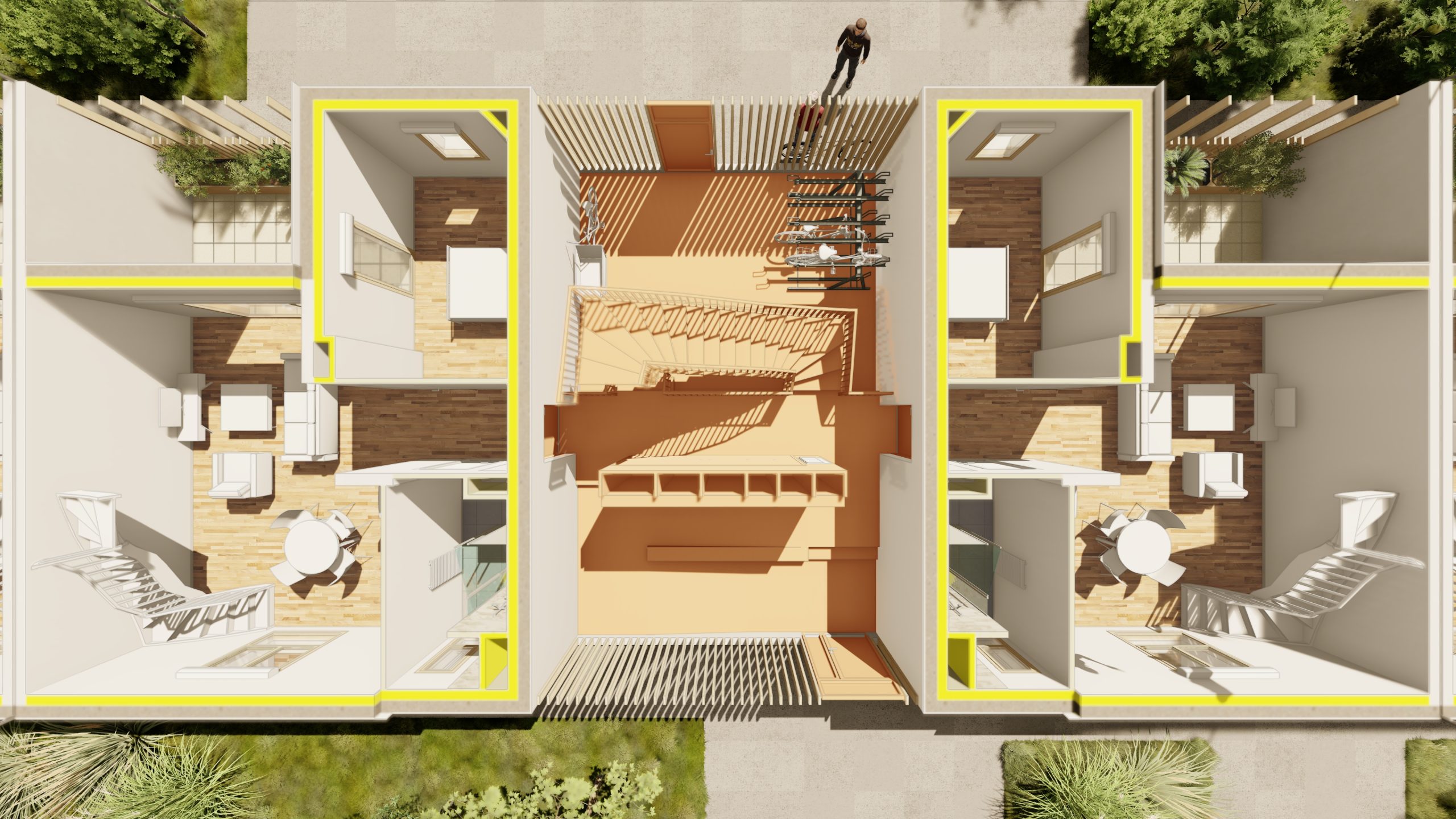 Thierry Girault architecte construit la résidence sociale La Rose ...